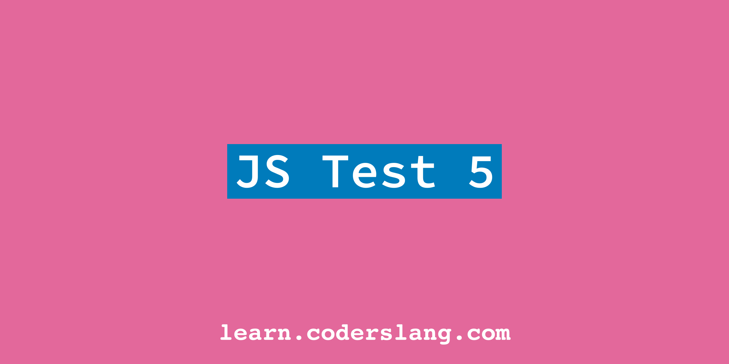 JS Interview #5: Can you use an arrow function as a getter?