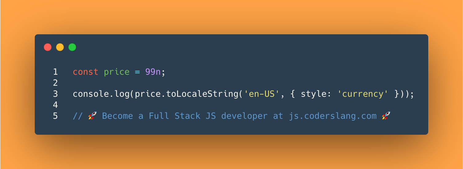 JavaScript Interview ion 45 urrency Formatting In JS